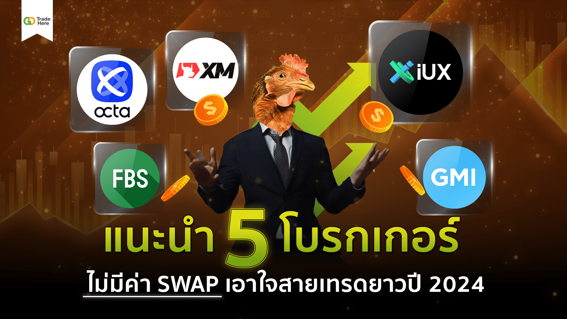5 โบรกเกอร์ Forex ไม่มีค่า Swap เอาใจสายเทรดยาวปี 2024 - Brokers Ranking